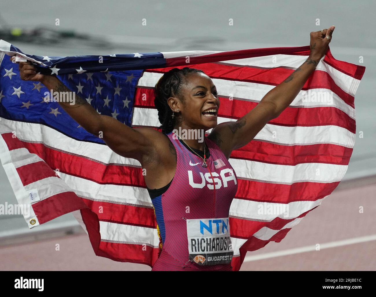 Shacarri richardson usa track and field hi-res stock photography and ...