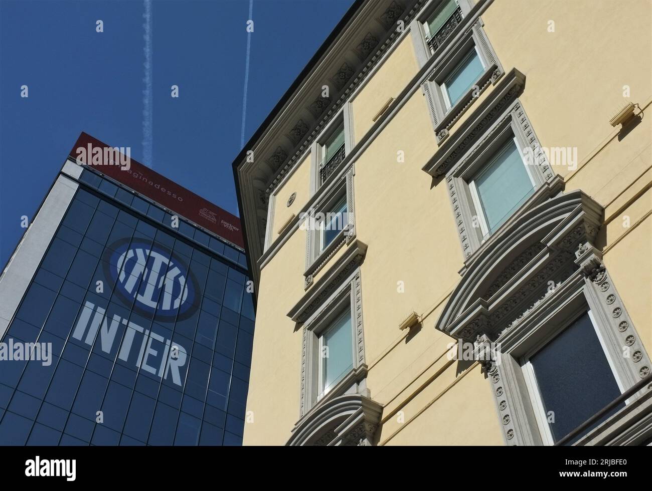 The FC Inter headquarters building in Milan, Italy Stock Photo - Alamy