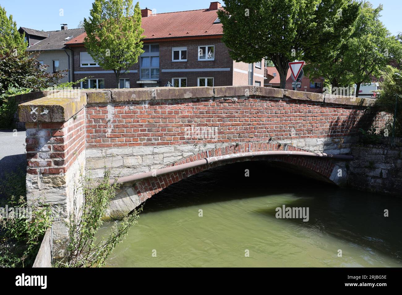 Hederbridge in Salzkotten Stock Photo - Alamy