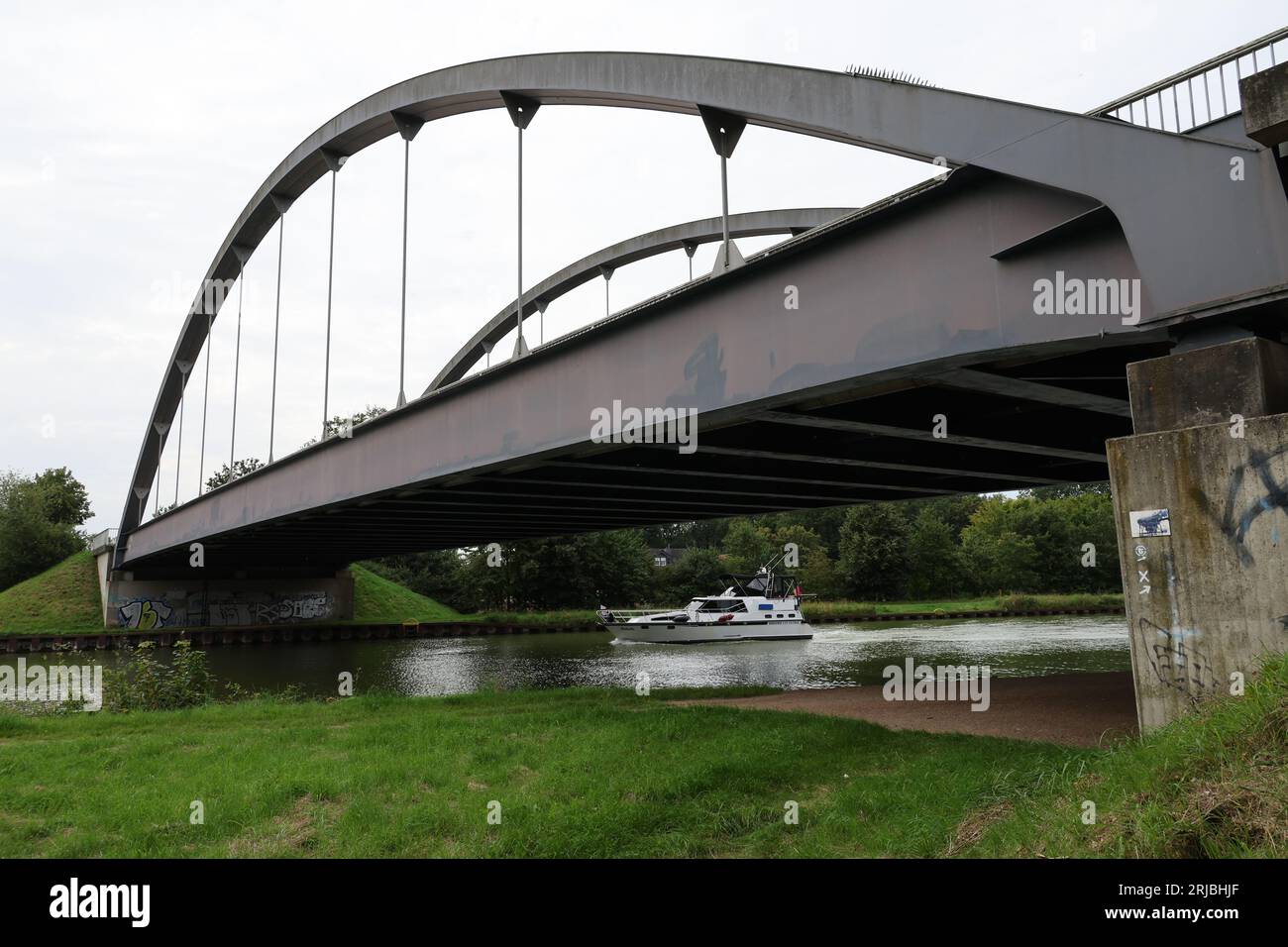 roadbridge at recke Stock Photo - Alamy