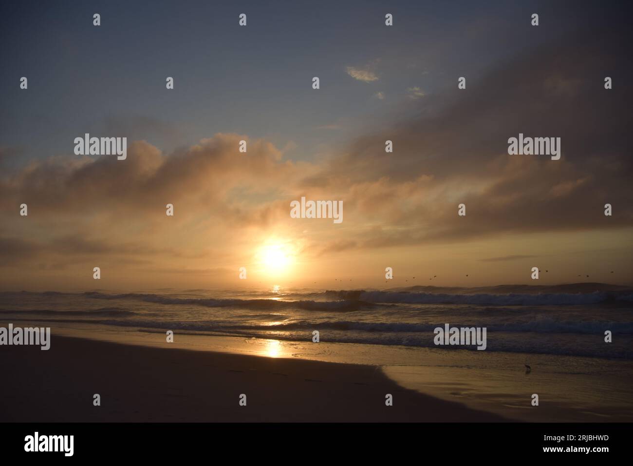 Beach Haven LBI Sunrise Stock Photo - Alamy