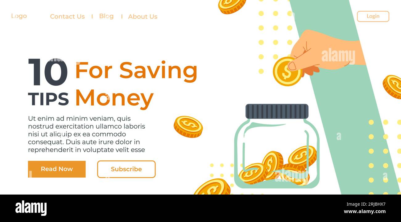 Tips jar Stock Vector Images - Alamy