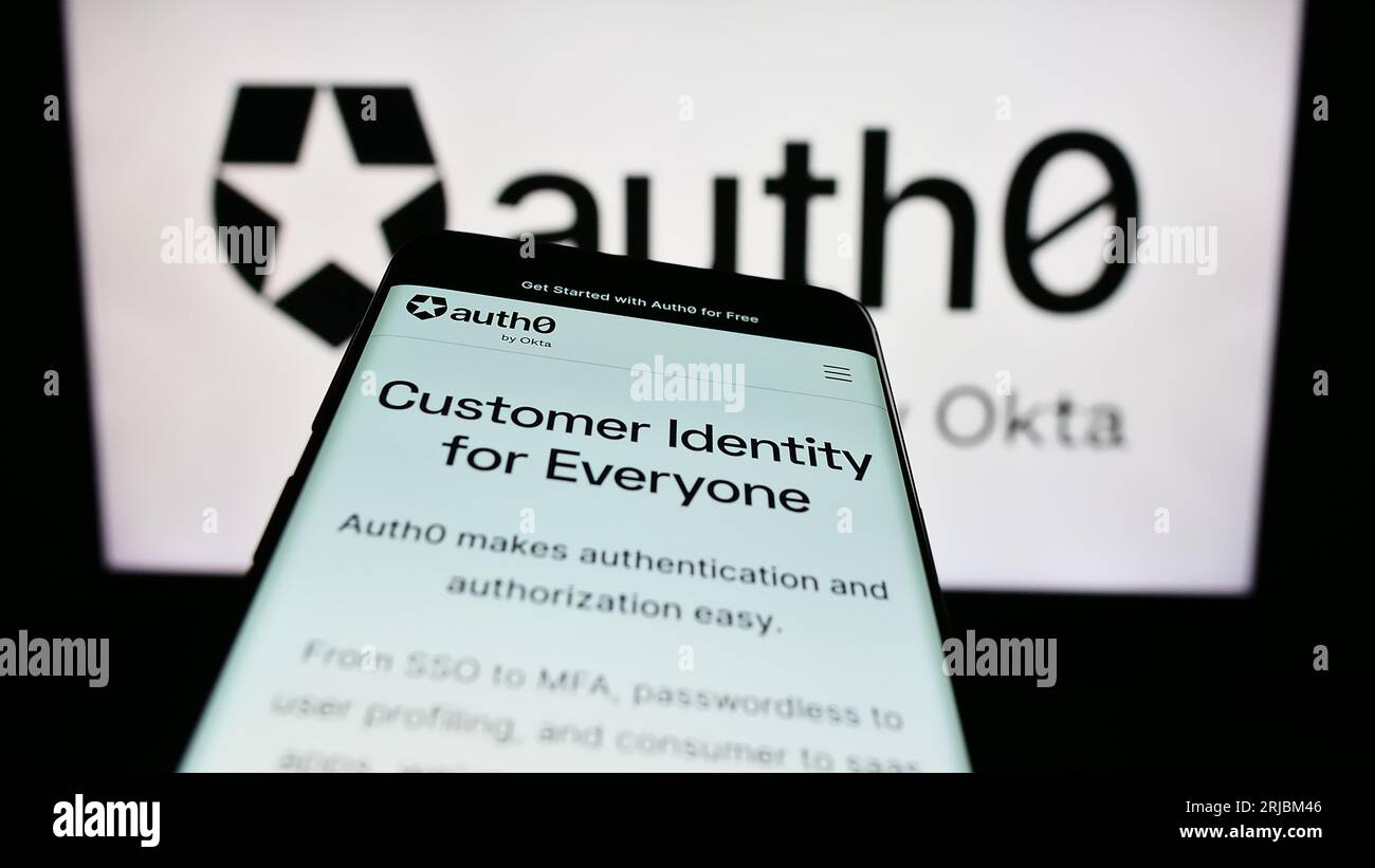 Auth0 logo hi-res stock photography and images - Alamy