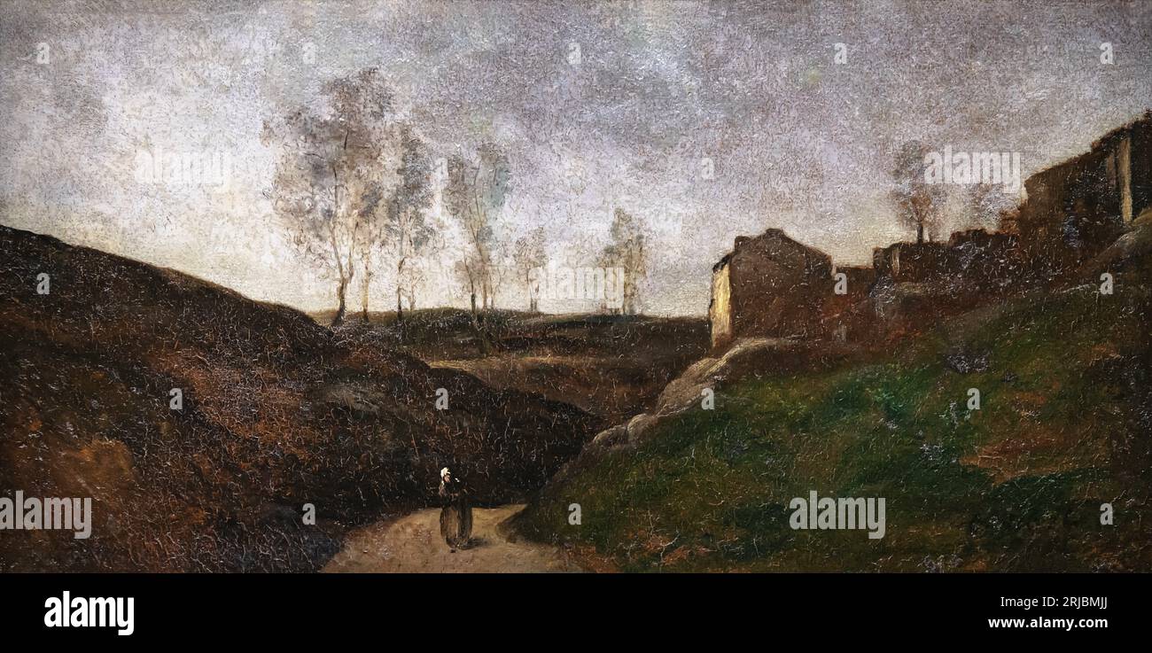 Landscape Taken on 11 November 2021 by Augustin Théodule Ribot Stock ...