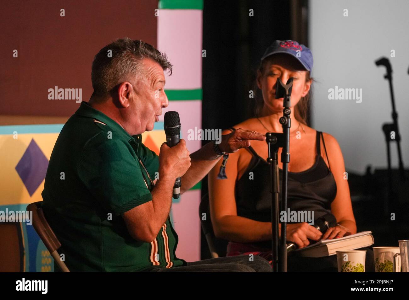 Bannau Brycheiniog, Wales. Sunday, 20 August, 2023. Stuart Maconie in ...