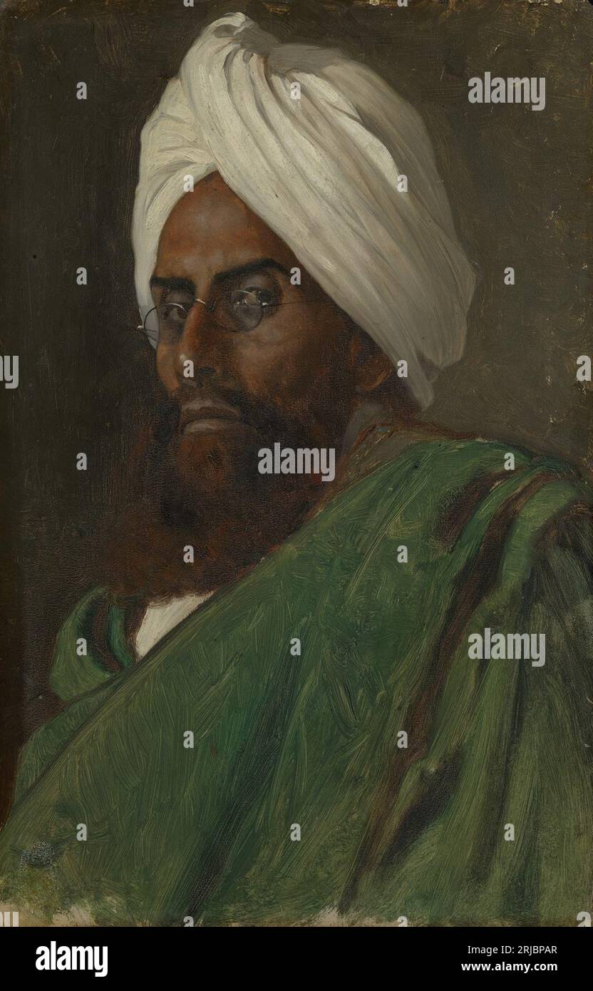 Mir Abdullah between 1886 and 1888 by Rudolf Swoboda Stock Photo - Alamy