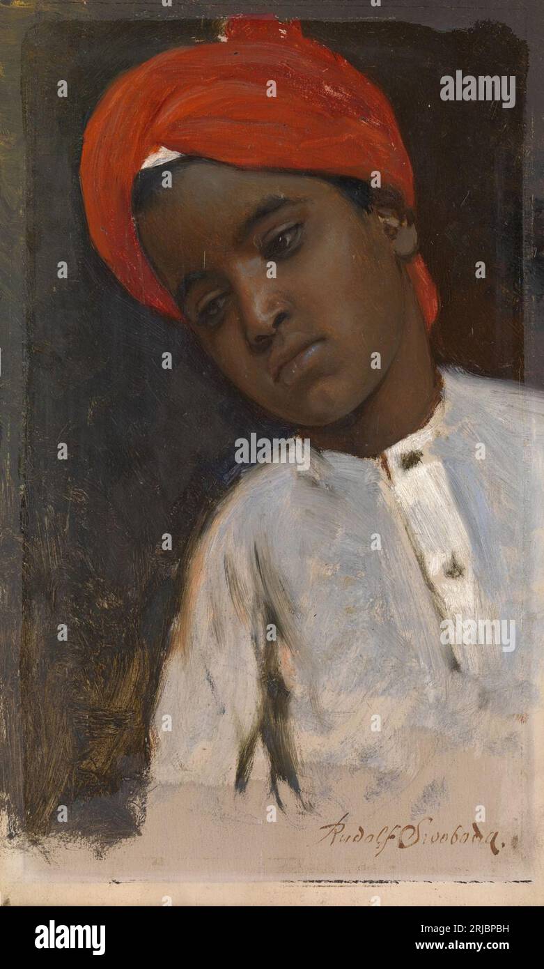Ramlal 1886 by Rudolf Swoboda Stock Photo - Alamy