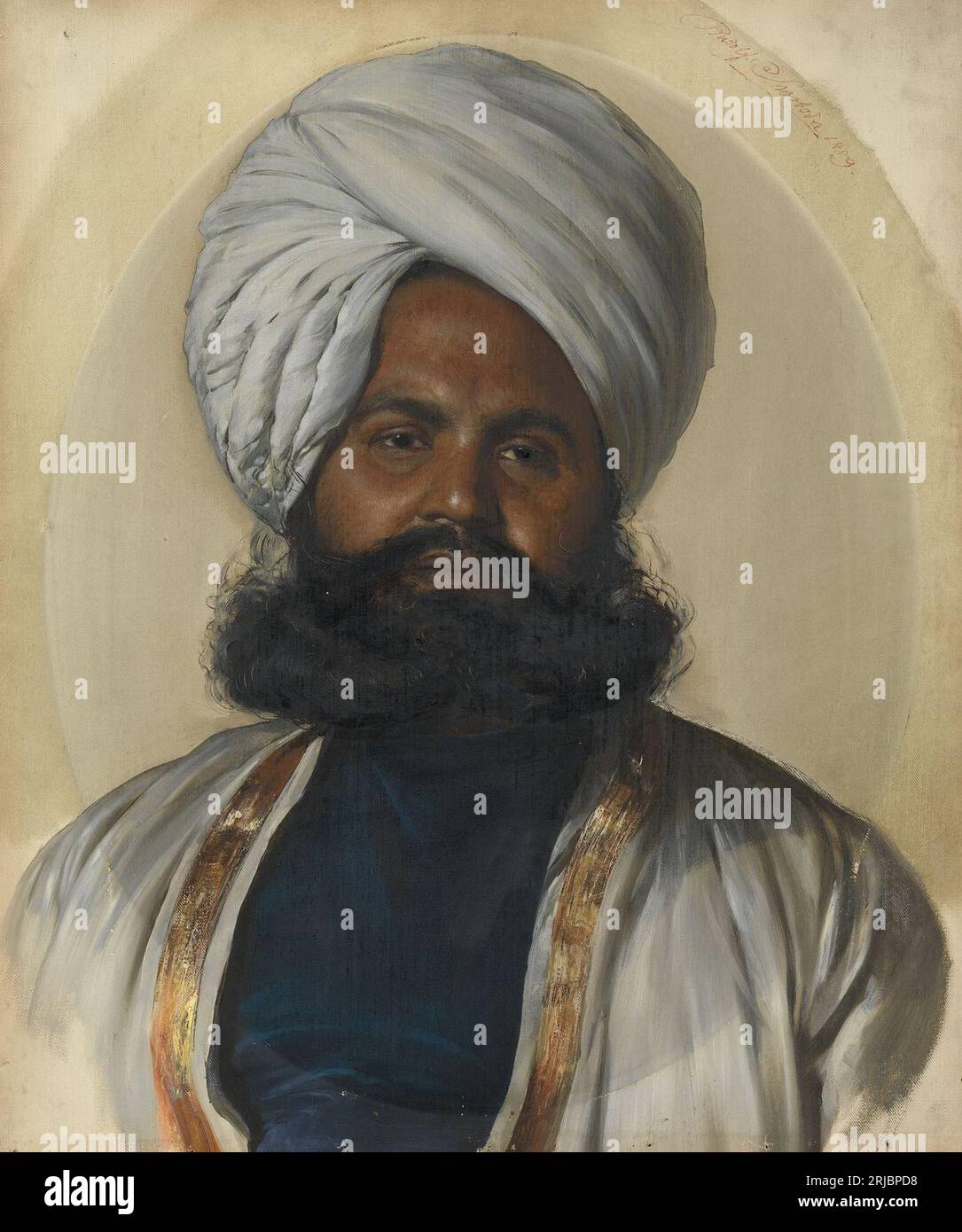 Sheikh Muhammad Bukhsh 1889 by Rudolf Swoboda Stock Photo - Alamy
