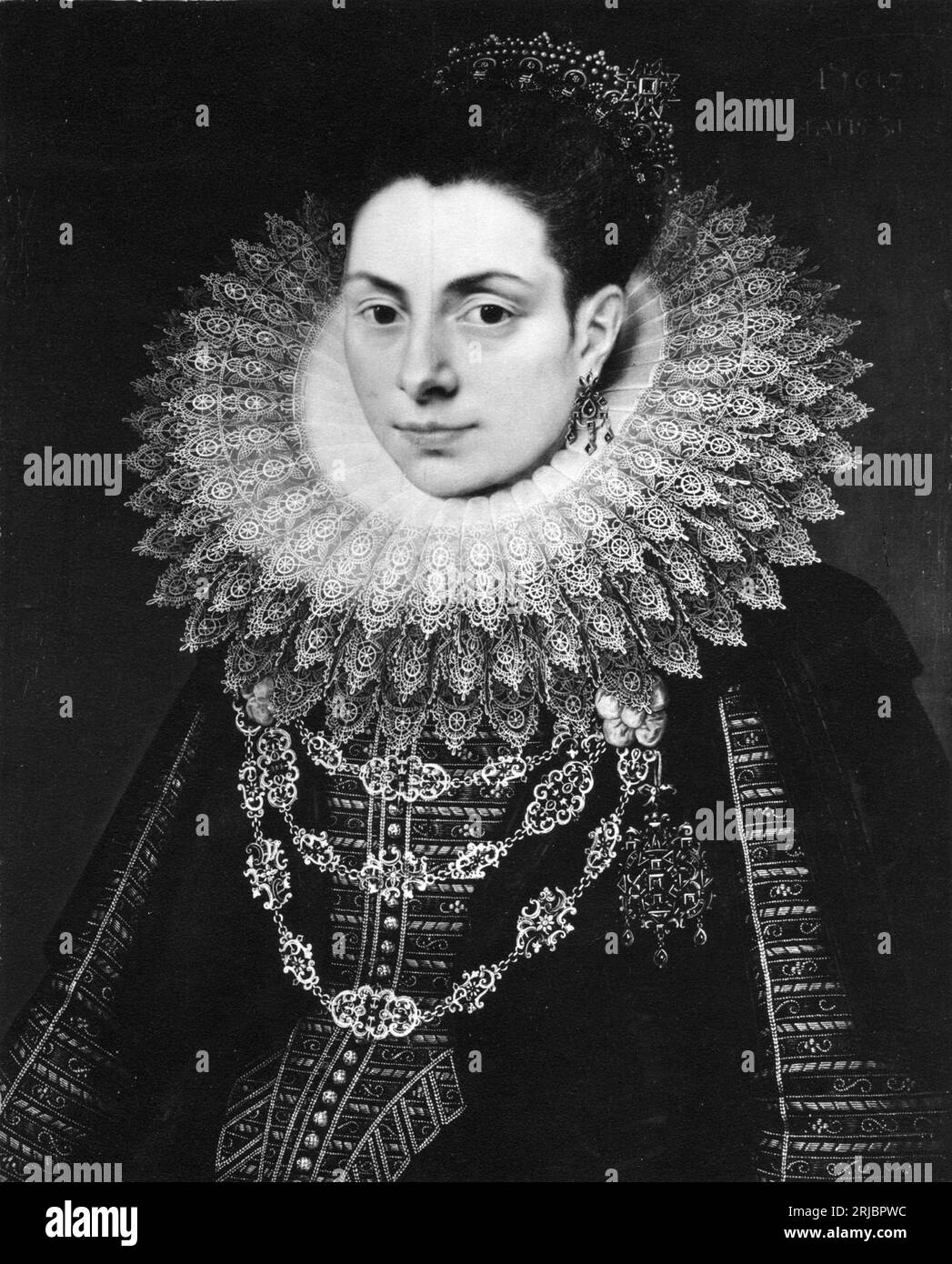Portrait of a Noblewoman 1617 Baroque (late 16th century–1750s) by ...
