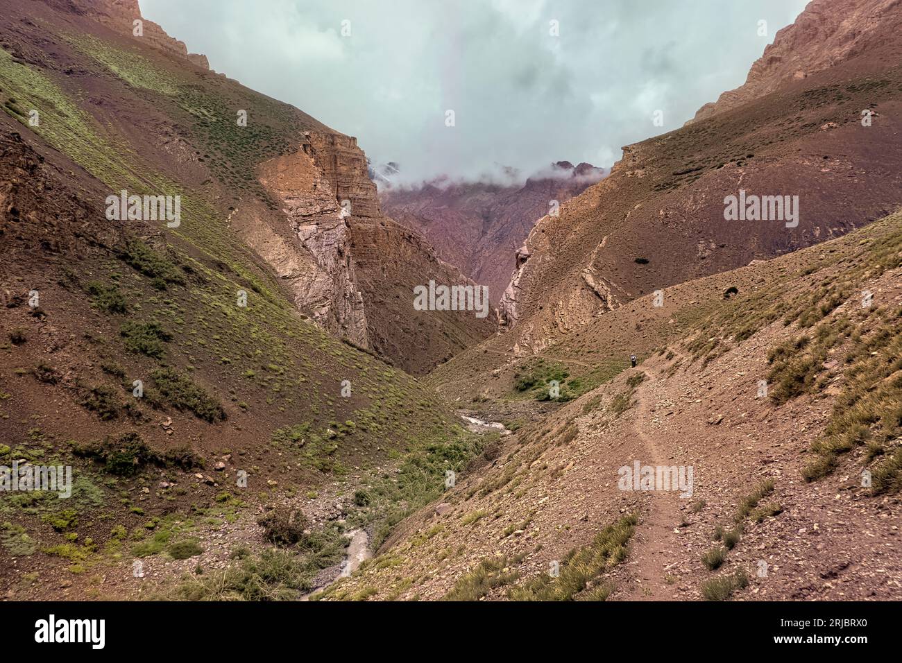 Trekking to Lingshed Sumdo, Zanskar, Ladakh, India Stock Photo - Alamy