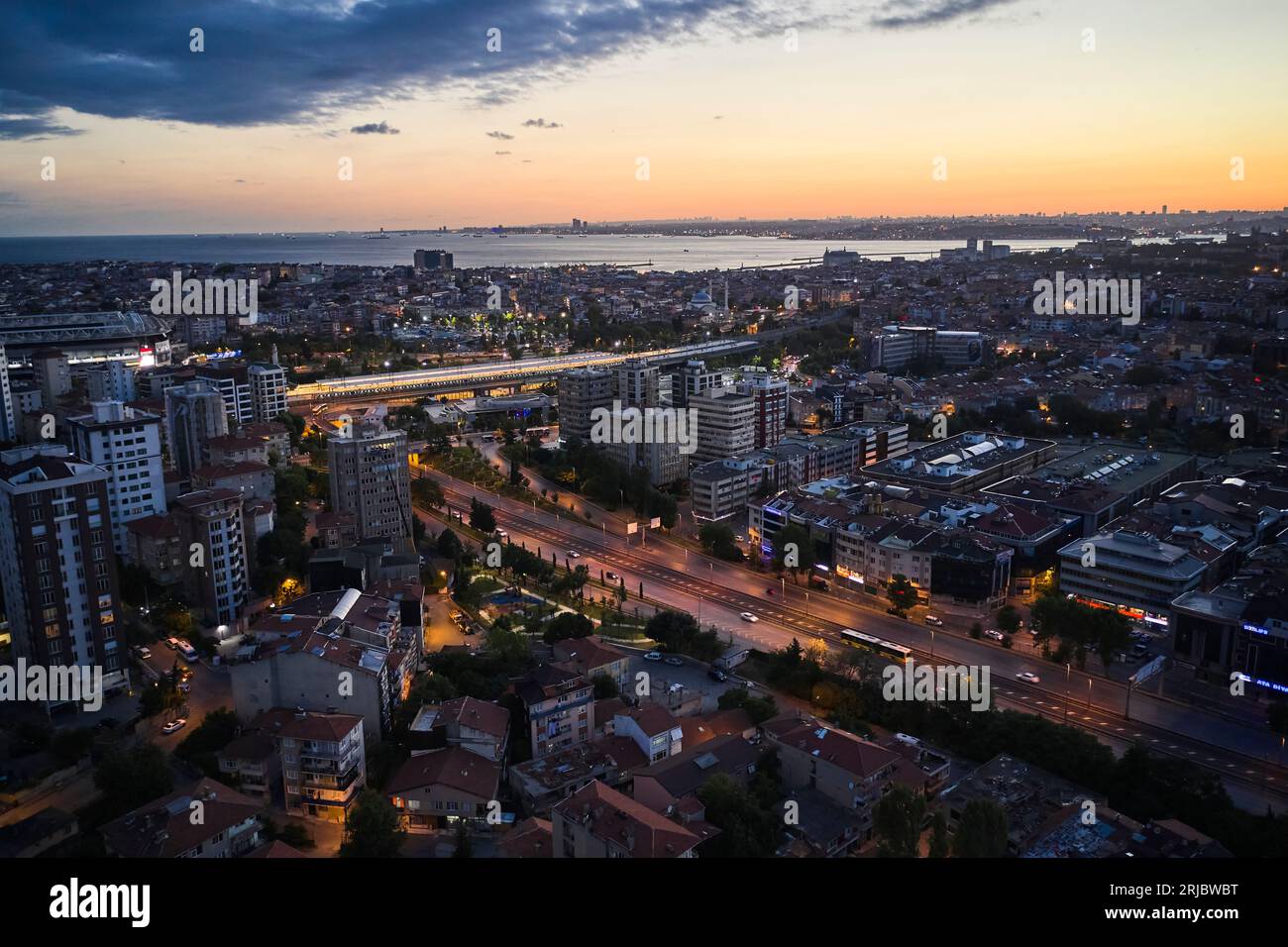 Panoramic birds eye view istanbul hi-res stock photography and images ...
