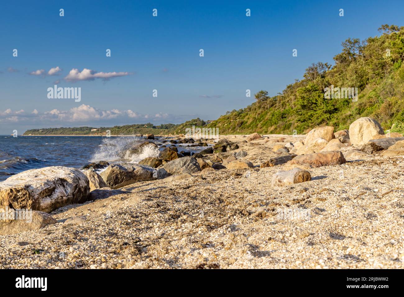 67 steps beach in Southold town Stock Photo - Alamy