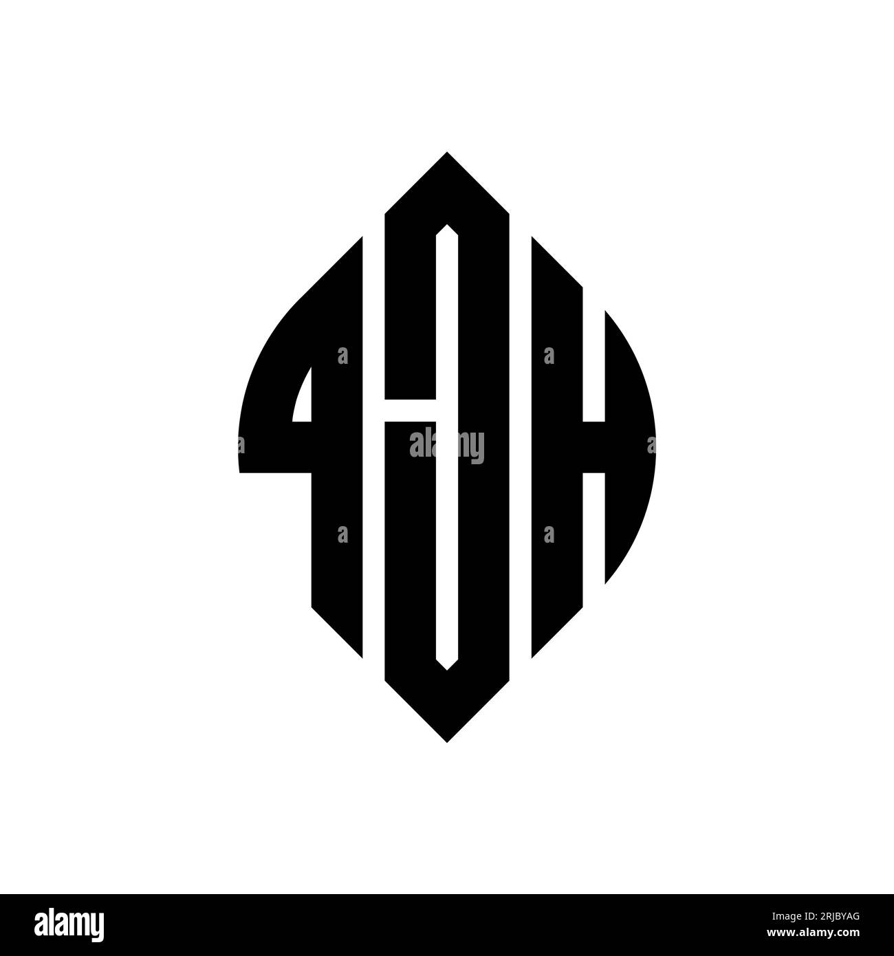 Qjh font Stock Vector Images - Alamy