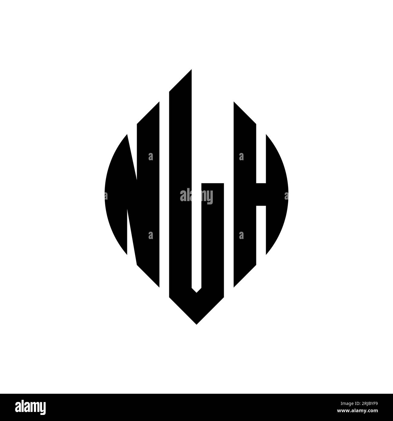 Nlh logo design hi-res stock photography and images - Alamy