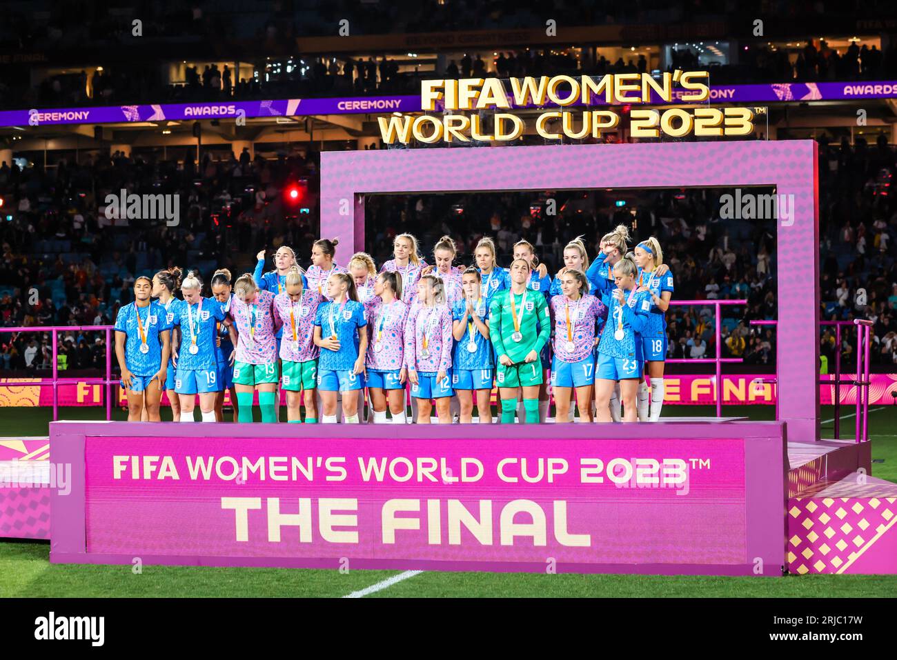 Spain vs England: Final - FIFA Women's World Cup Australia New Zealand 2023 Stock Photo - Alamy