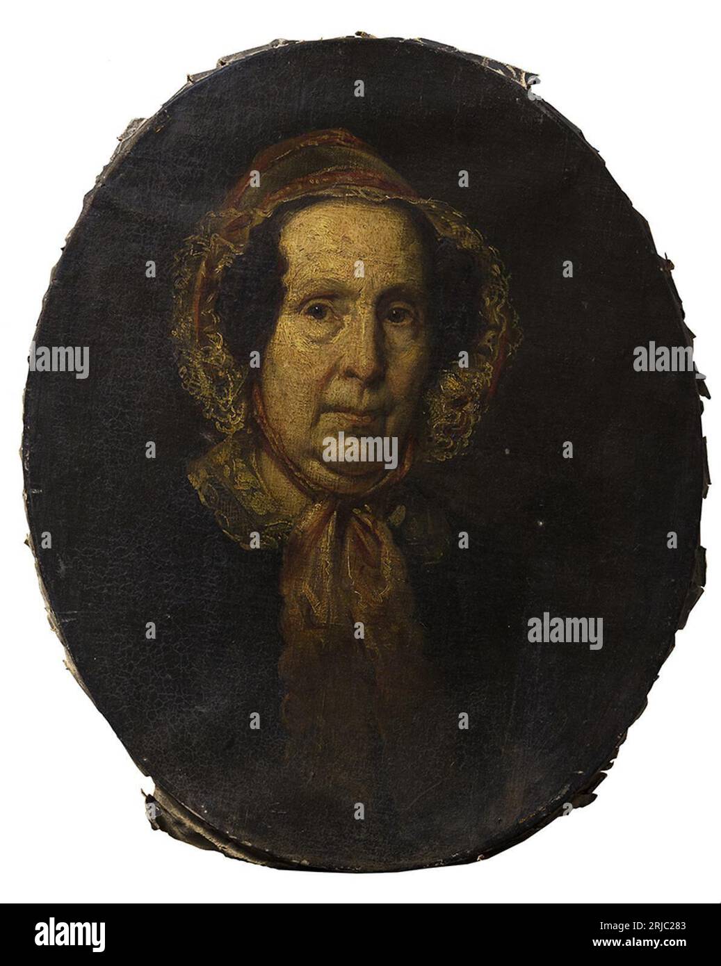 Portrait of the mother of J.H. Egenberger between 1842 and 1897 by ...
