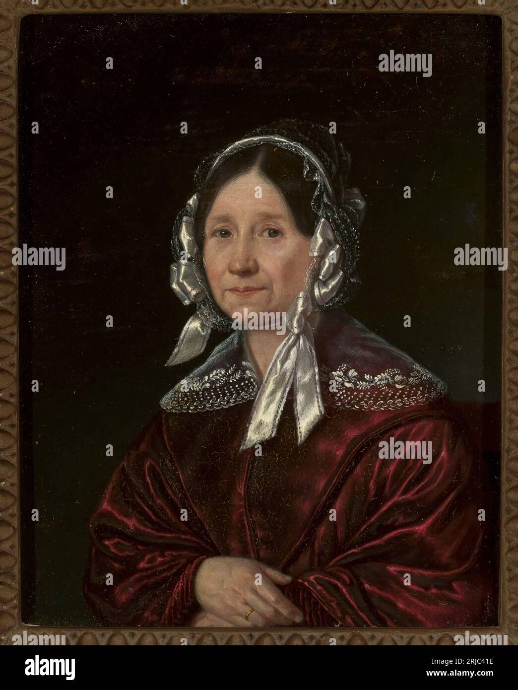 Portrait of Teresa Kicka 1841 by Józef Simmler Stock Photo - Alamy