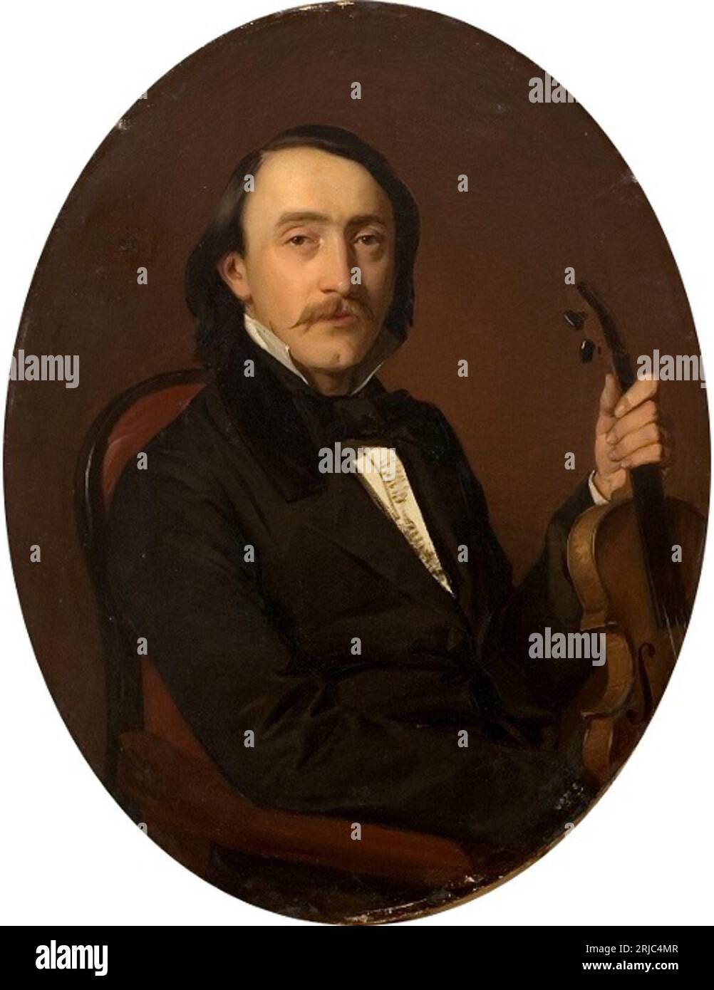 Nikodem Biernacki circa 1860 by Józef Simmler Stock Photo - Alamy