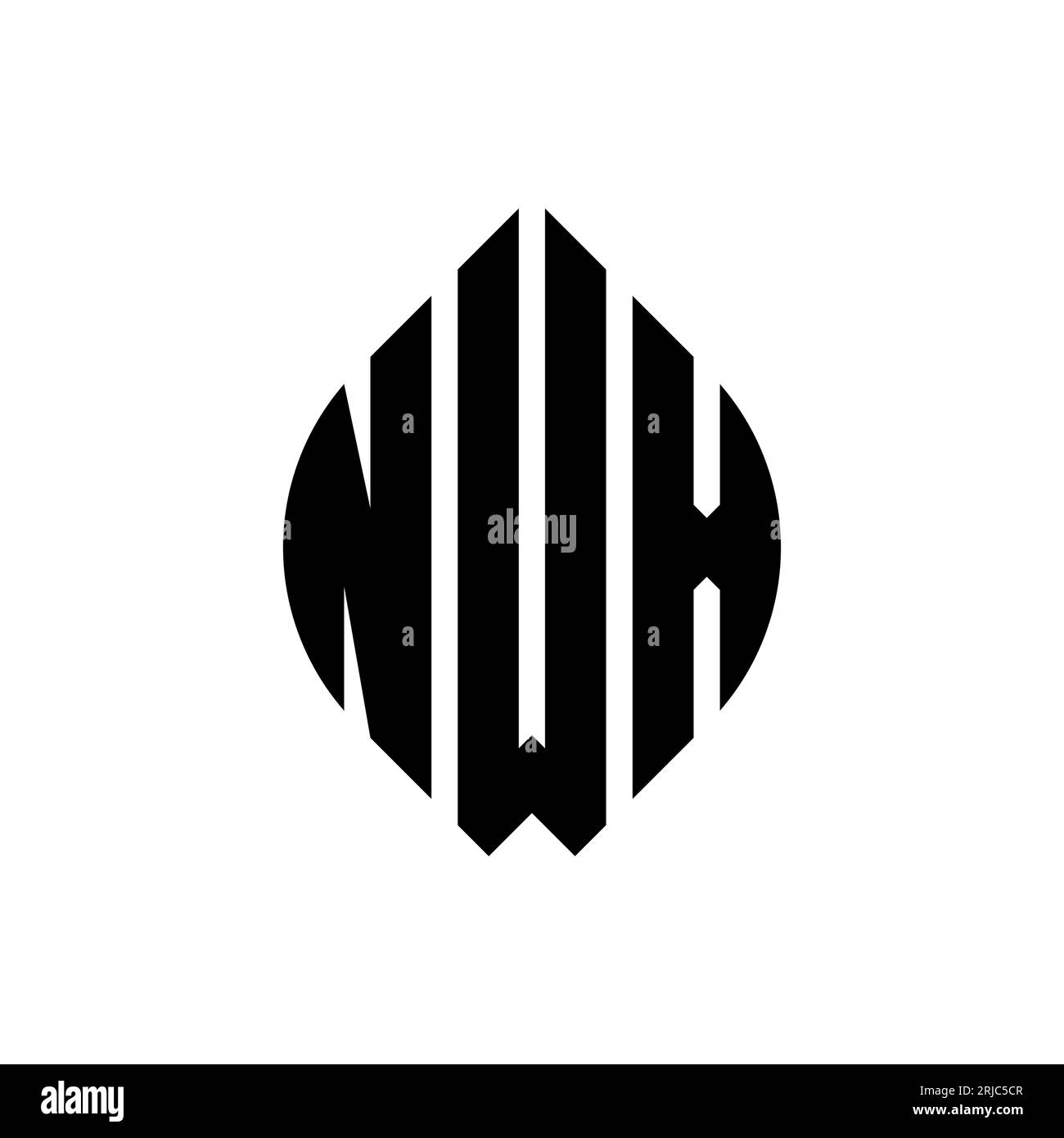 Nwx ellipse Stock Vector Images - Alamy