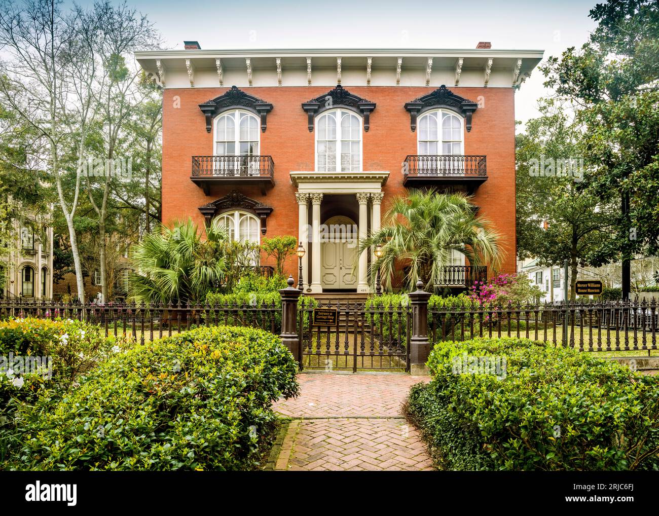 William Mercer House Savannah,Georgia, United States of America Stock ...