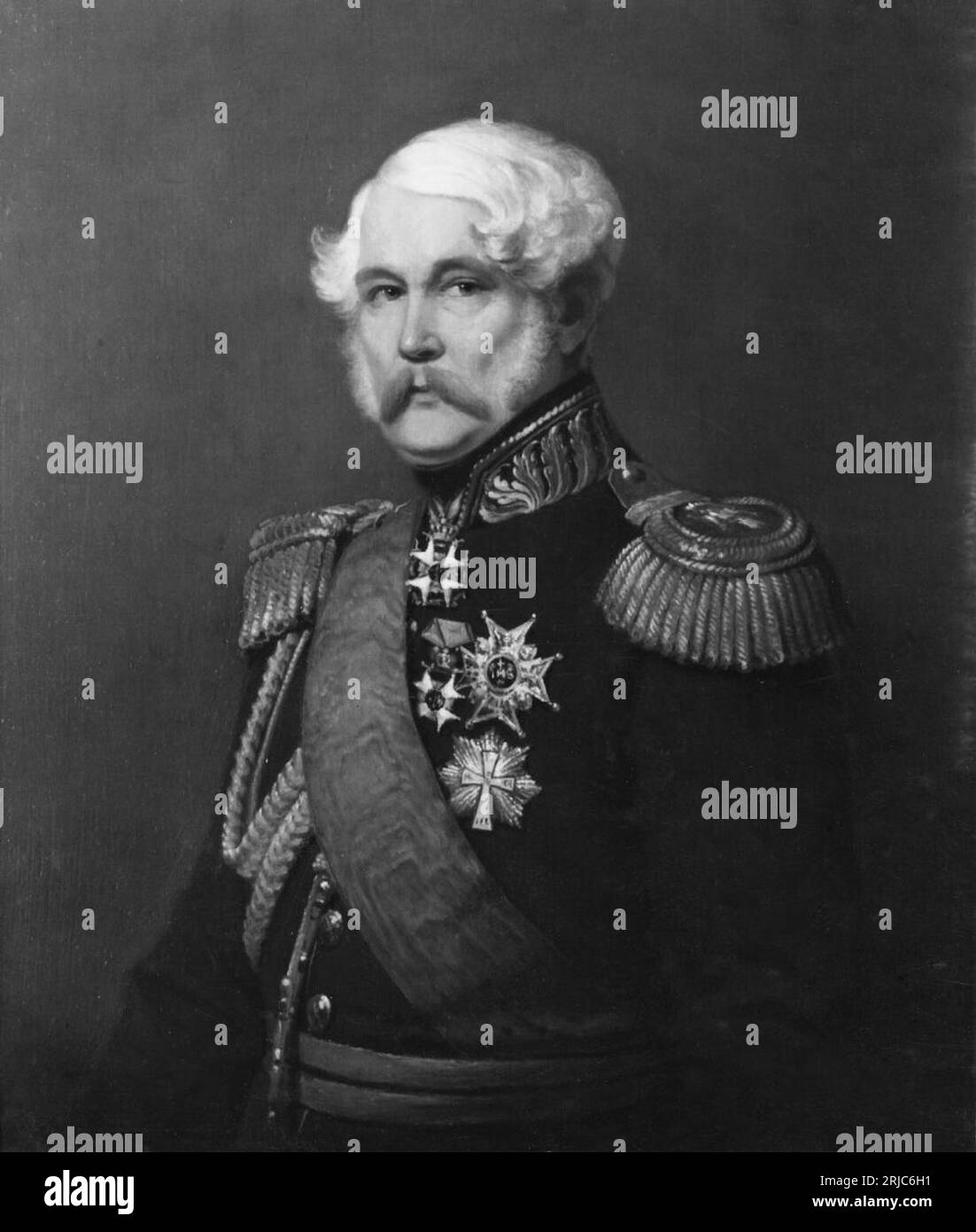 Johan Peter Lefrén (1784-1862), general, educator, politician, married ...