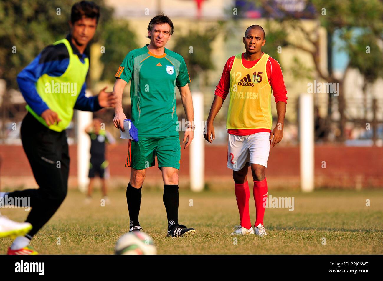 Bangladesh national Football Team captain Jamal Harris Bhuiyan during ...