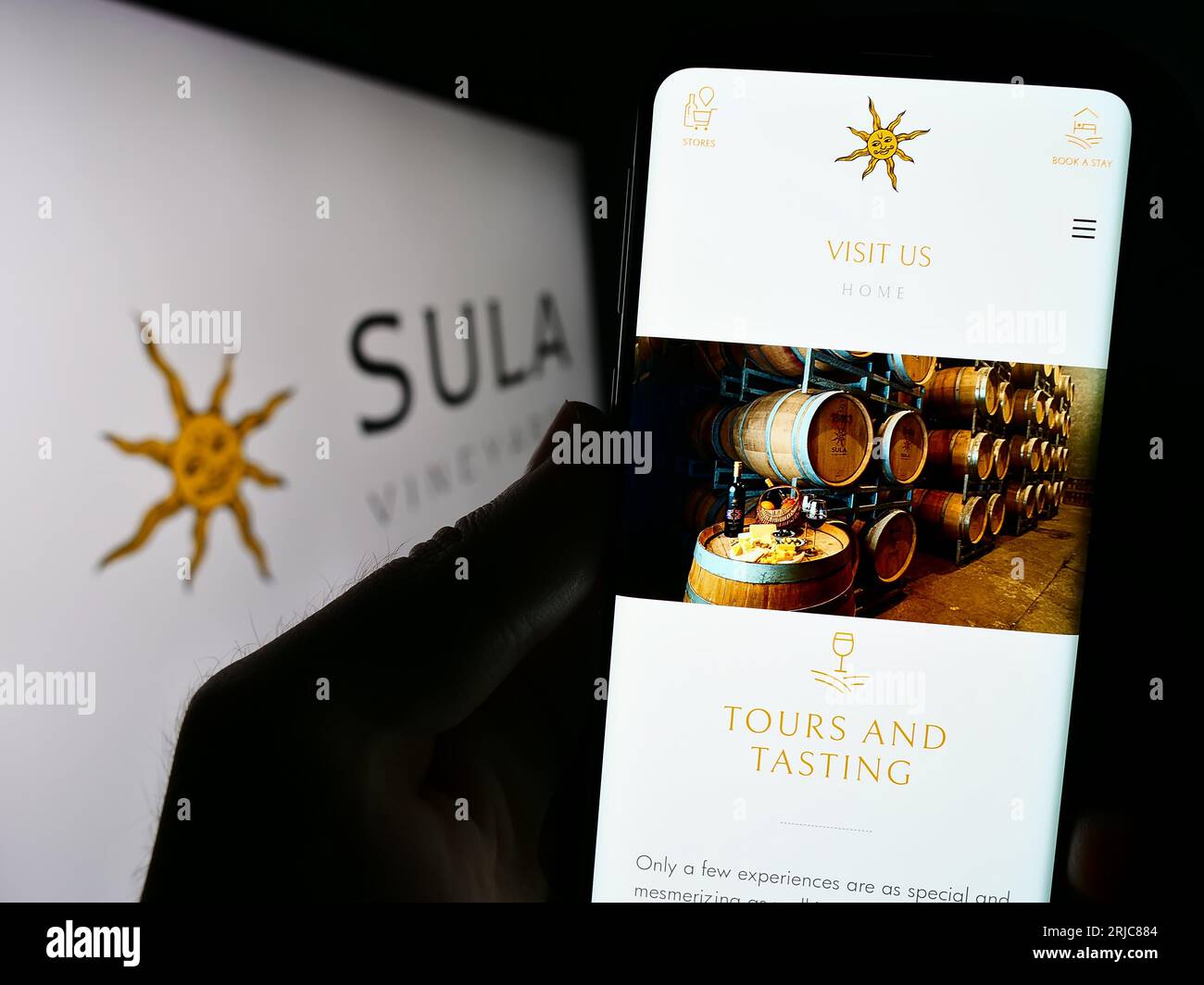 Sula vineyards logo hi-res stock photography and images - Alamy