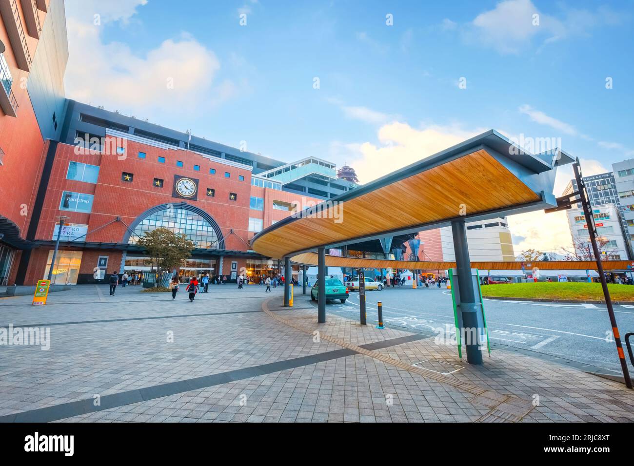 Oita, Japan - Nov 26 2022: Oita Station is a major station in the ...