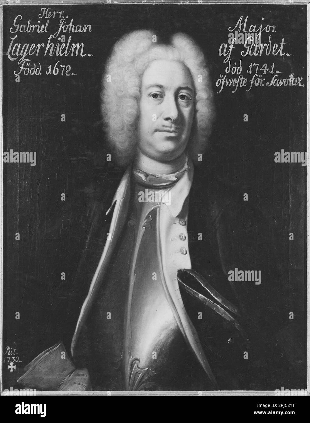 Johan Gabriel Lagerhjelm, 1677-1741 1730 by Johan Henrik Scheffel Stock ...