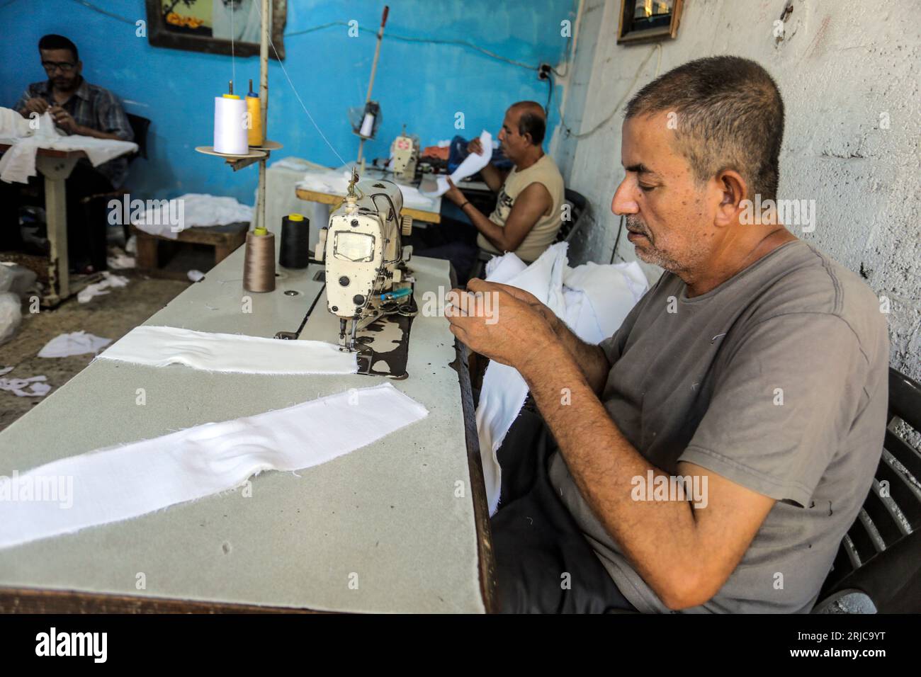 August 22, 2023, Gaza City, The Gaza Strip, Palestine: Palestinian ...