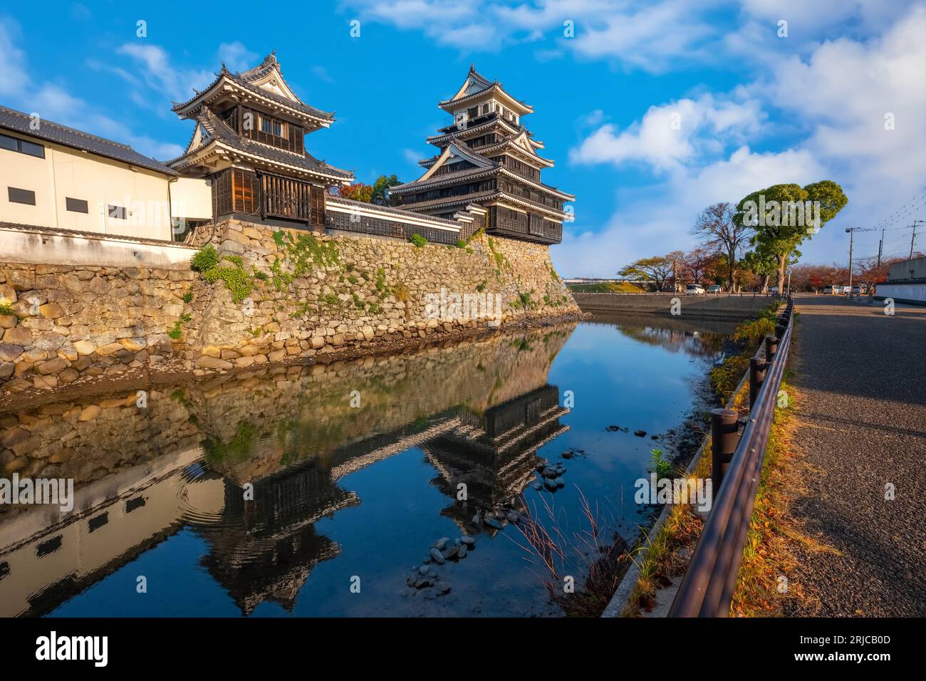 Nakatsu, Japan - Nov 26 2022: Nakatsu Castle known as one of the three ...