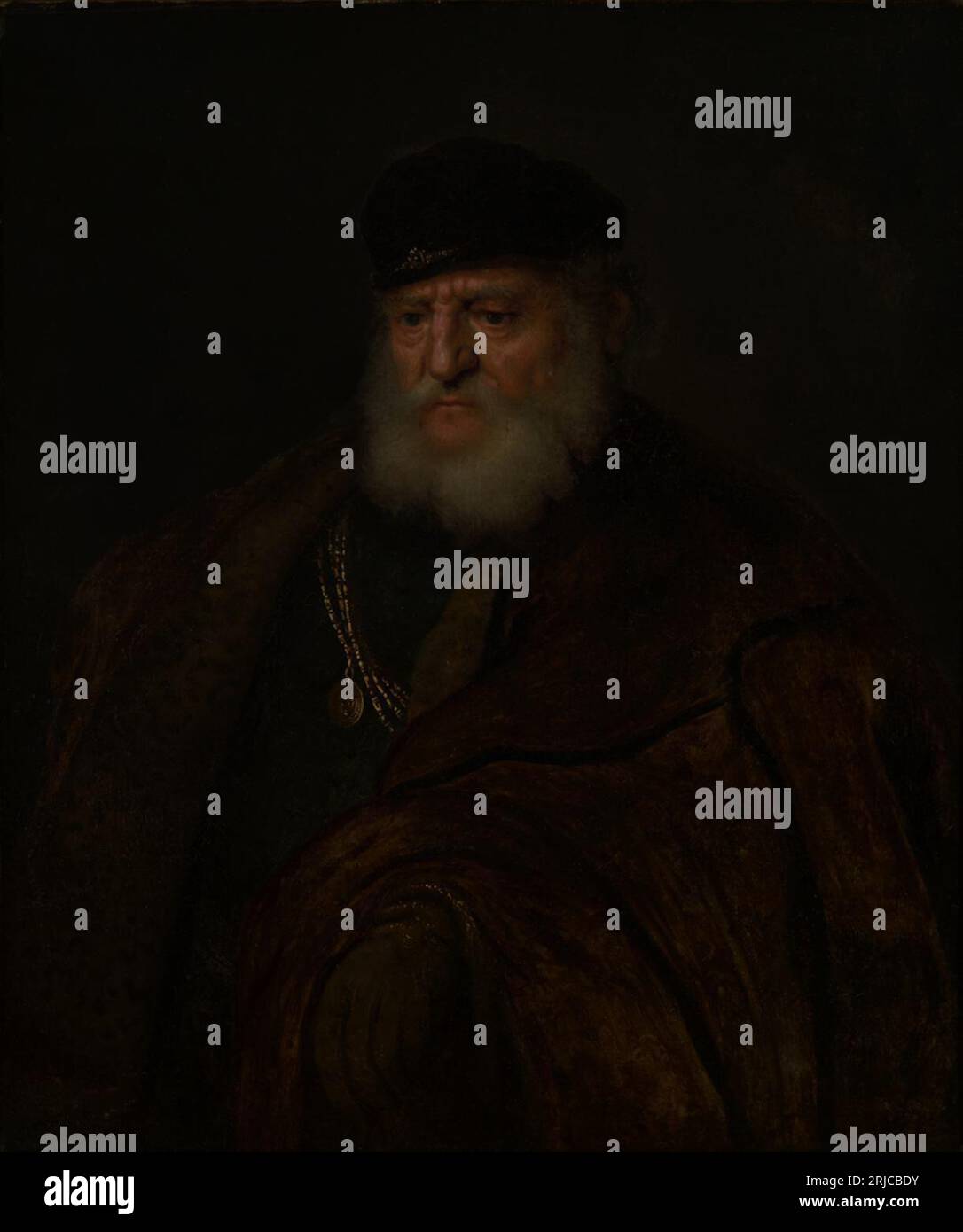 Portrait of an Old Man between circa 1680 and circa 1685 by Arent de ...