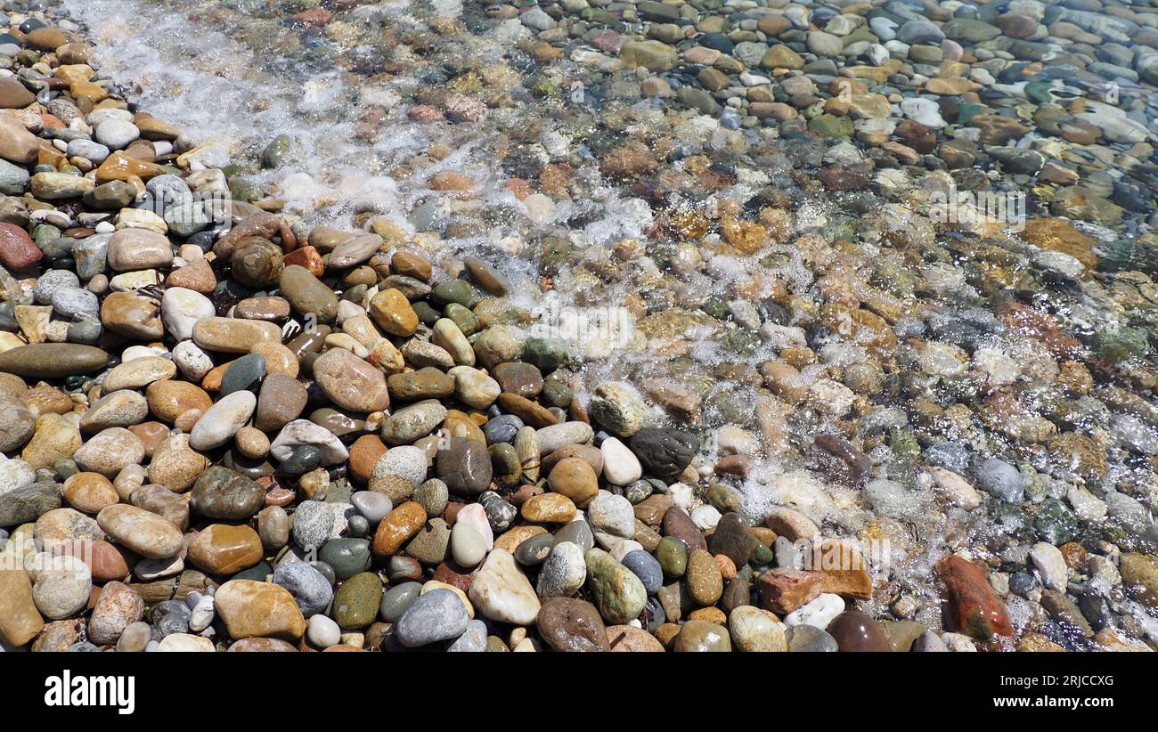 Close up pebbles on sea hi-res stock photography and images - Alamy