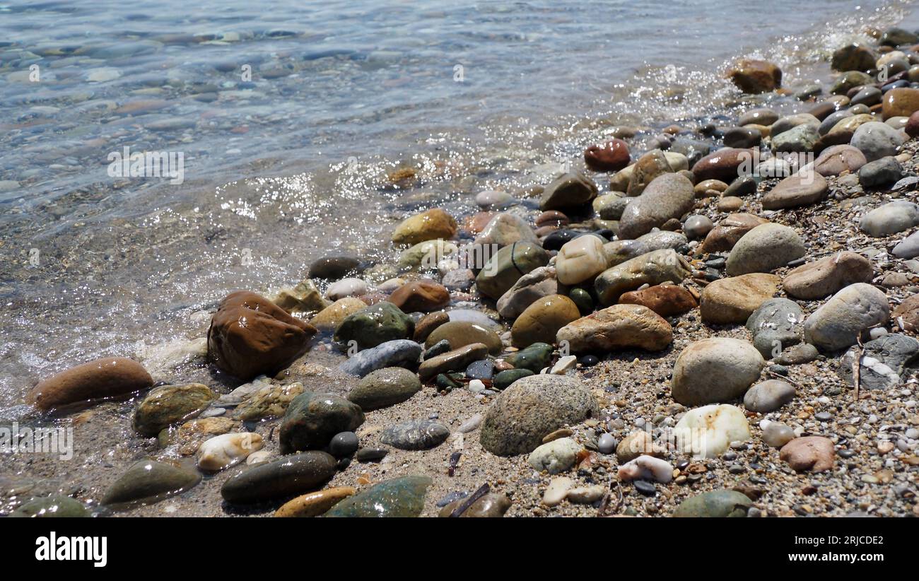 Wallpaper pebbles hi-res stock photography and images - Alamy