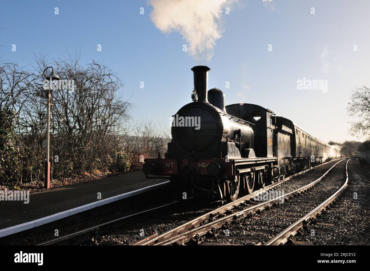 LNER Class J15 0-6-0 No 7564 (65462) waits to depart Avon Riverside ...