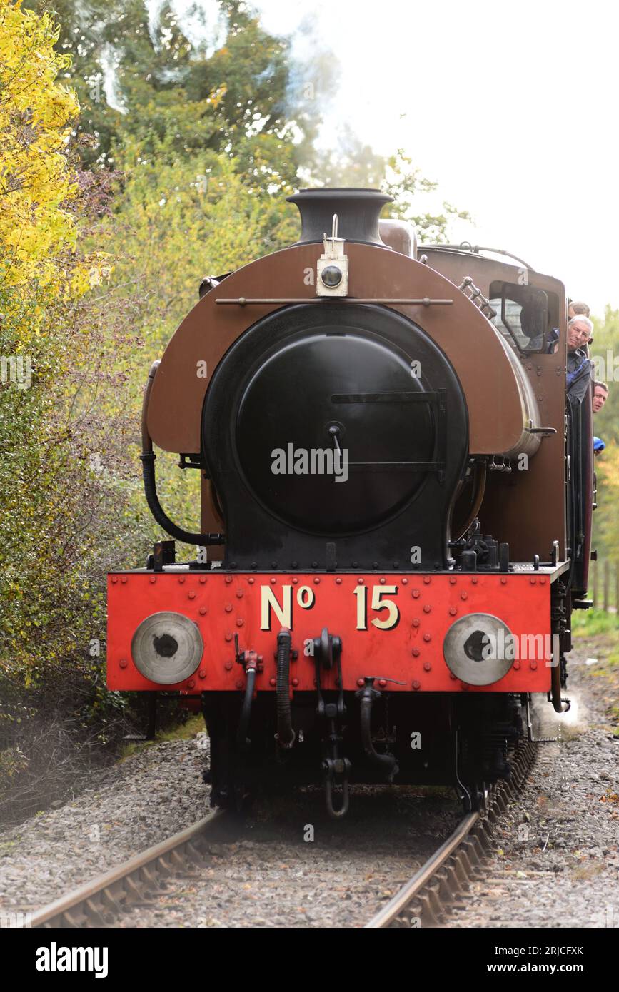Hunslet Austerity saddle tank engine No 15 Earl David heading for ...