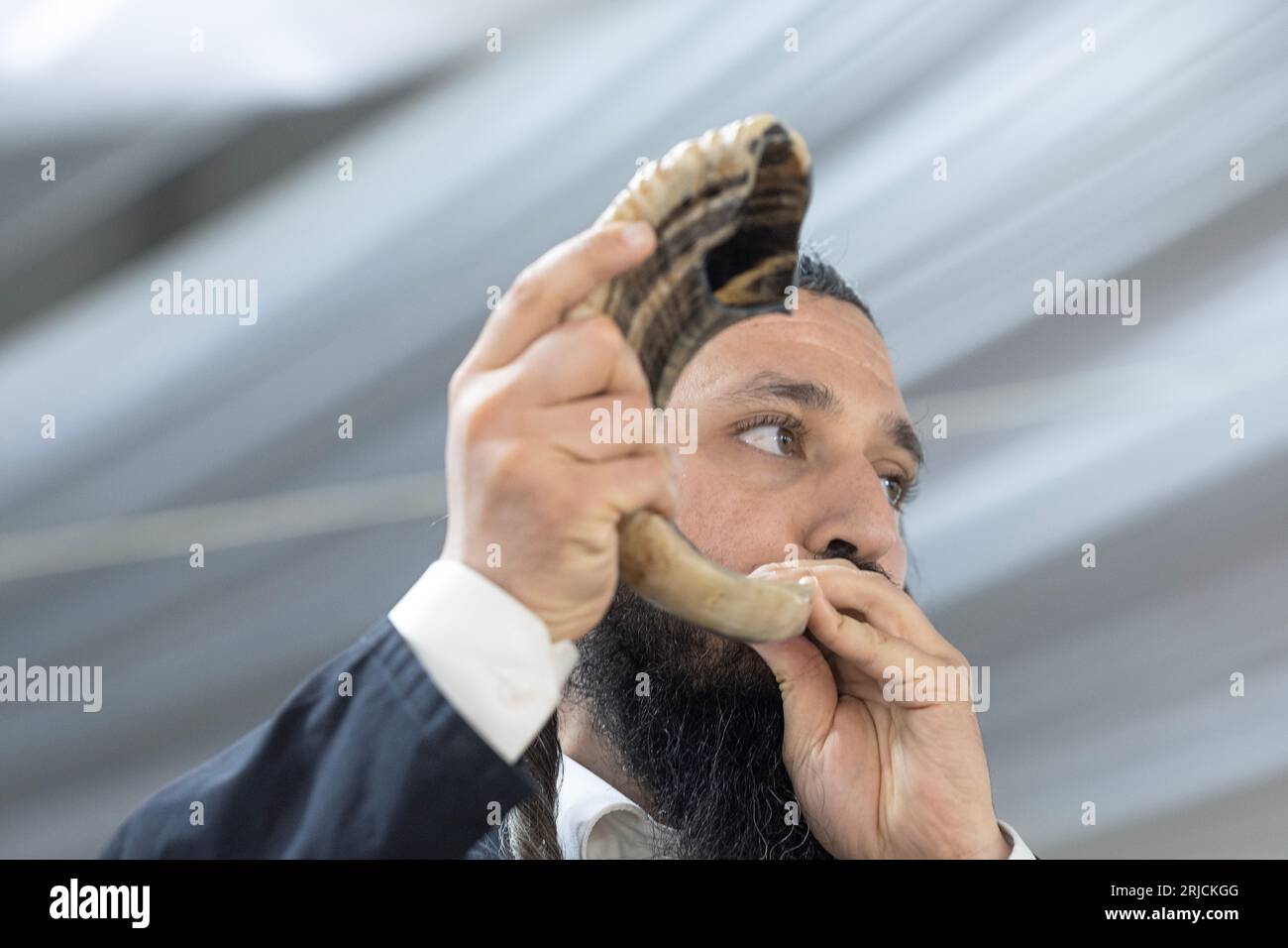 In Elul, the month before Jewish New Year, the shofar is blown weekday ...