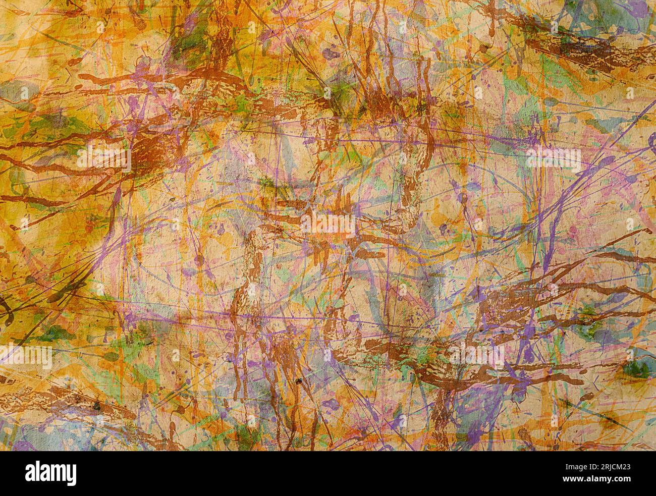 Paint splattered vintage paper texture. High resolution abstract color ...