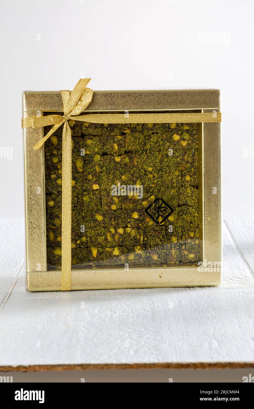 Turkish Delight. beautiful isolated pictures of Turkish sweets. turkish ...