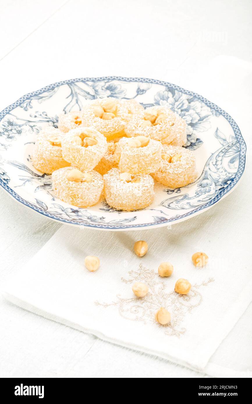 Turkish Delight. beautiful isolated pictures of Turkish sweets. turkish ...