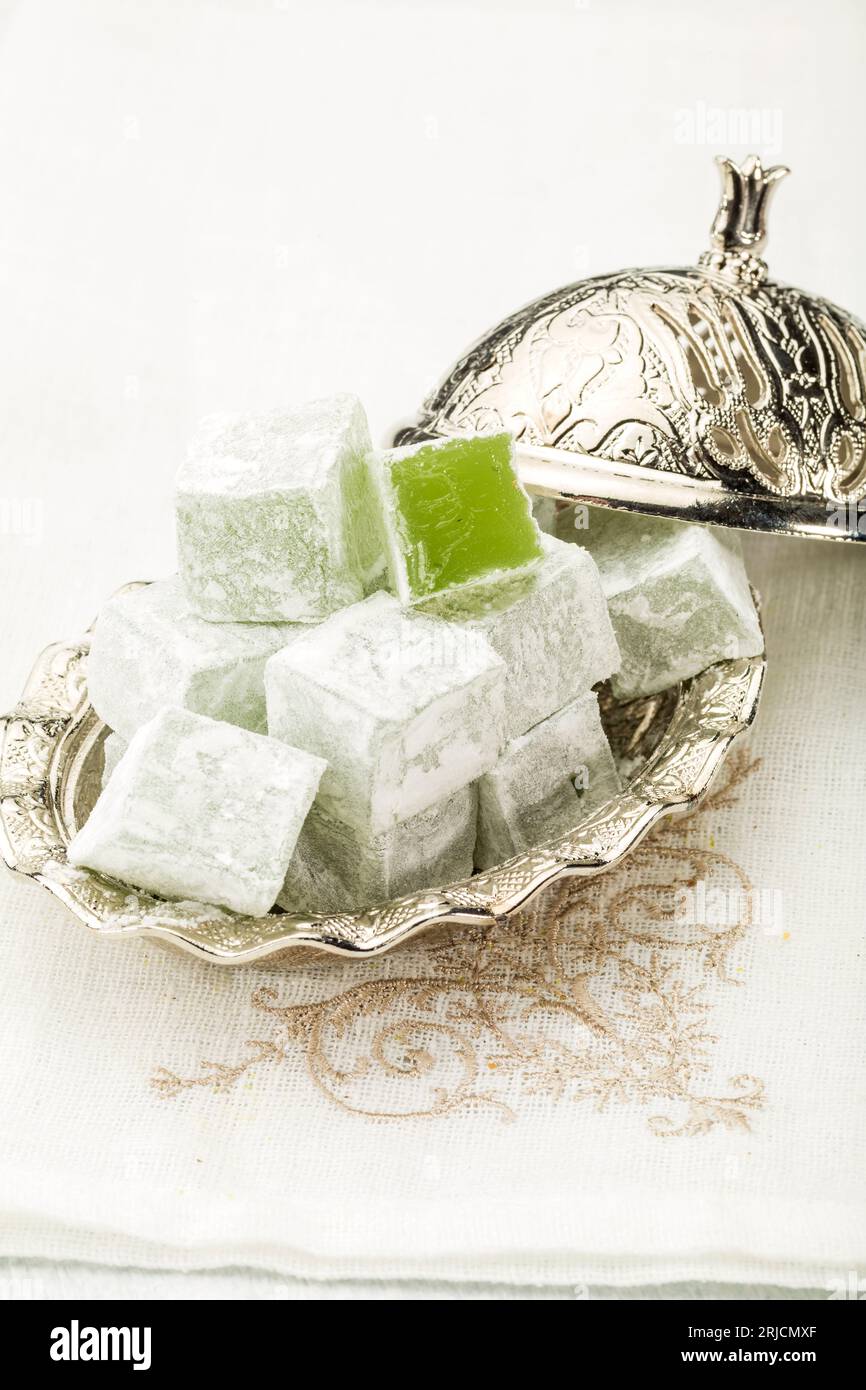 Turkish Delight. beautiful isolated pictures of Turkish sweets. turkish ...