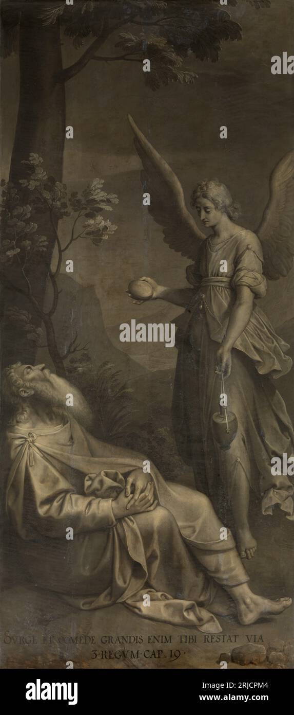 Wall painting with the prophet elijah hi-res stock photography and ...