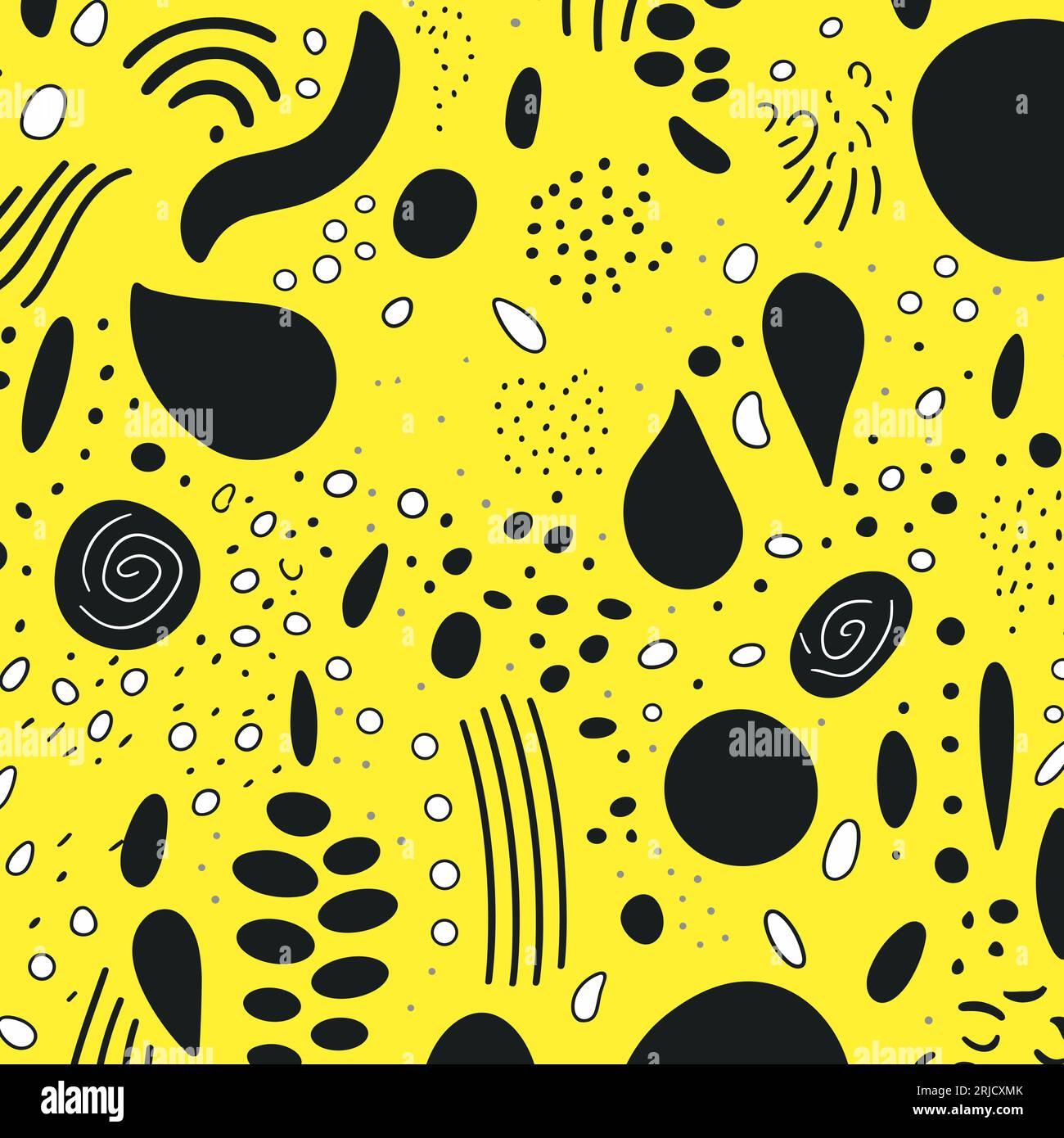 Organic amoeba blob shape abstract black color with line vector ...