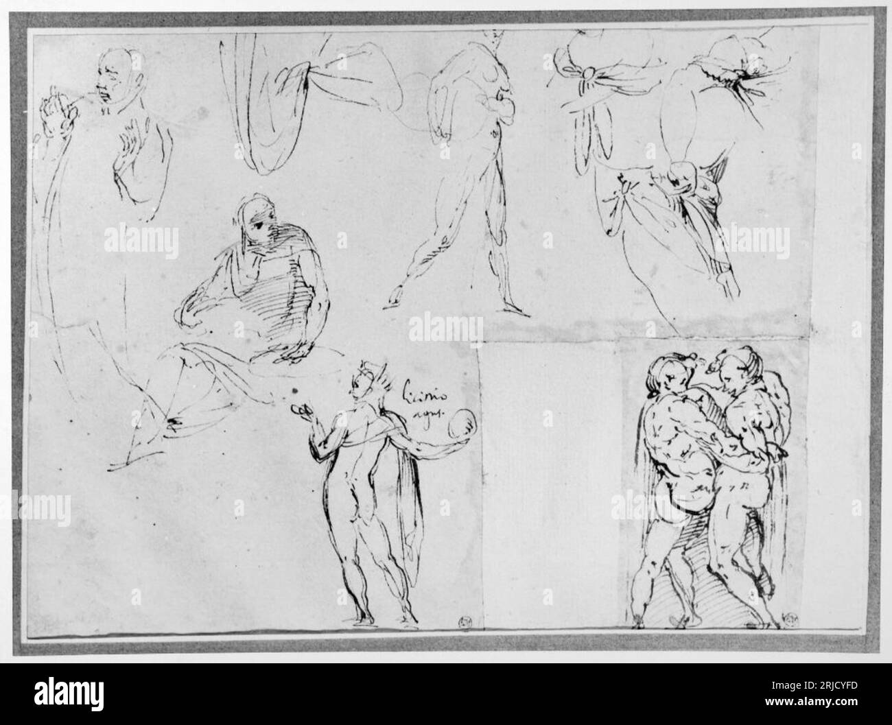 Figure studies by Francesco Curia Stock Photo - Alamy