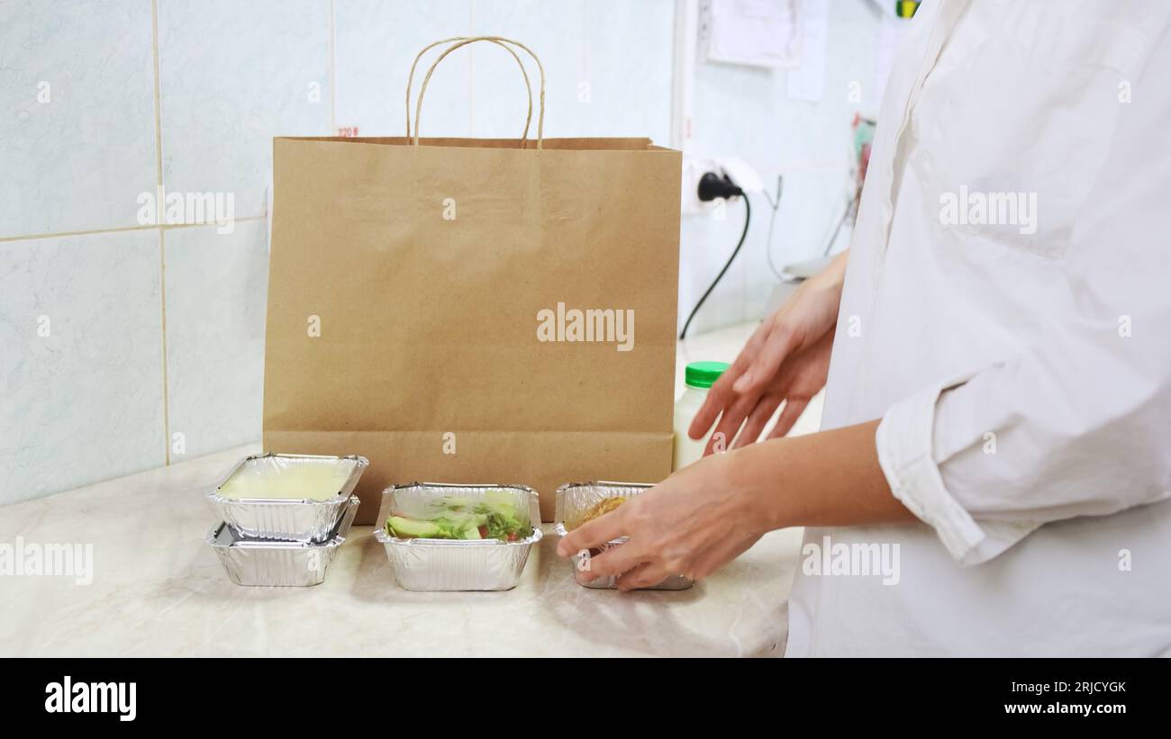 Collecting takeaway order hi-res stock photography and images - Alamy