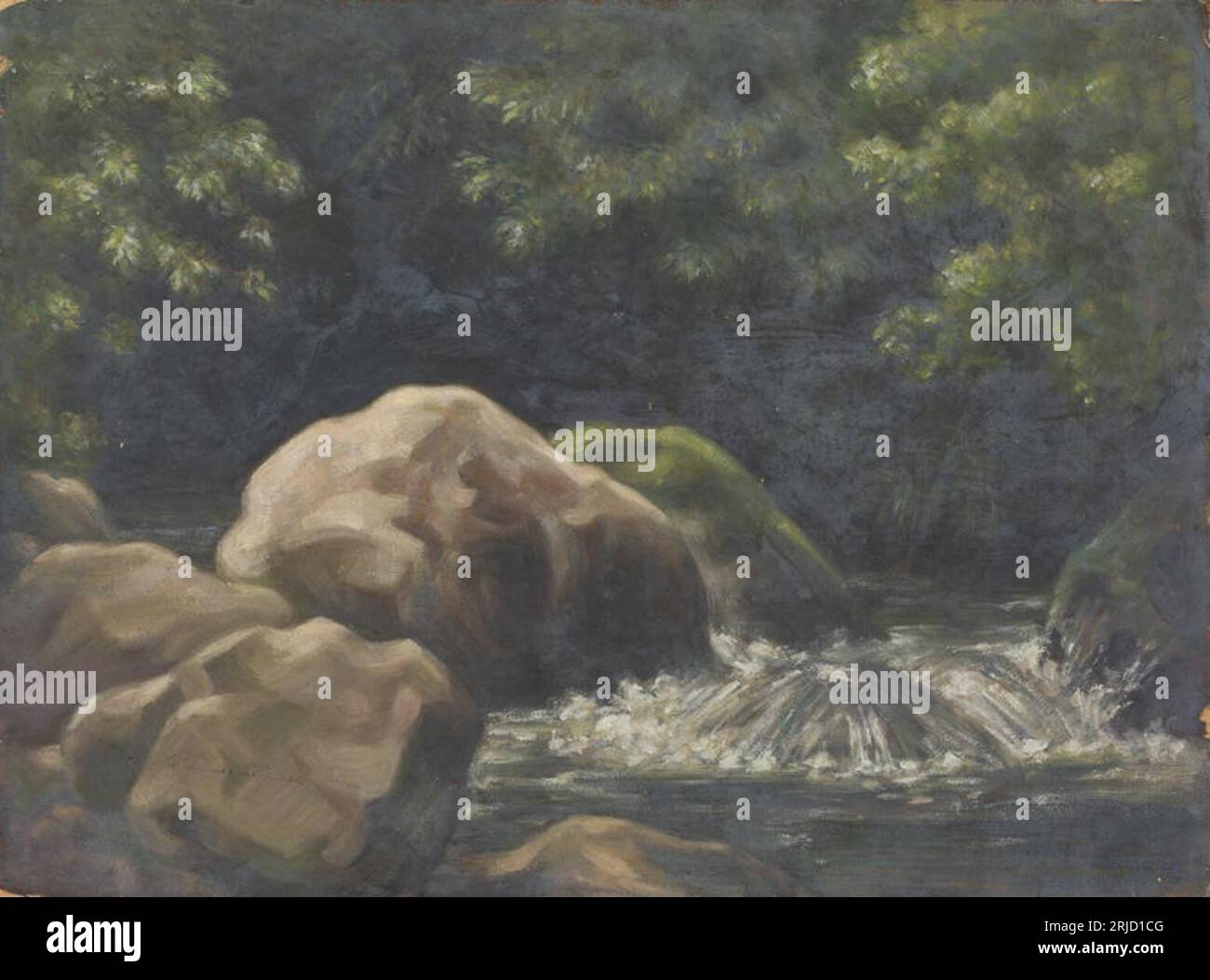 Untitled (Patea River, Taranaki) 1945 by Vivian Smith Stock Photo - Alamy