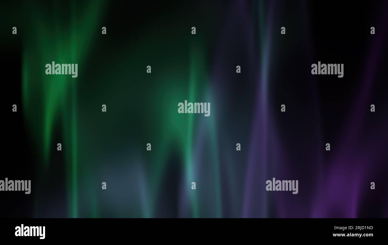 Abstract aura light background. 3d rendering Northern polar aurora ...