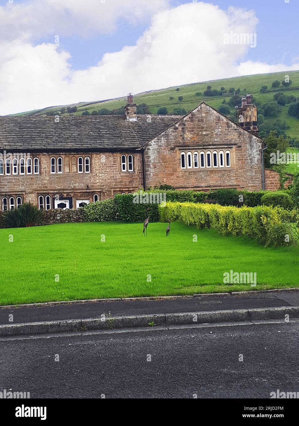 The old Manor house in Roughlee in Lancashire Stock Photo - Alamy