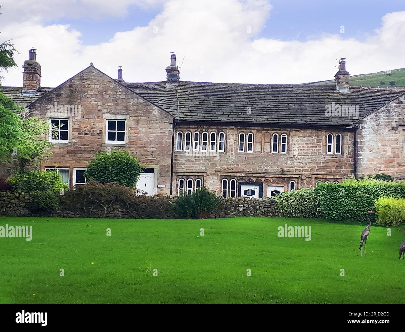The old Manor house in Roughlee in Lancashire Stock Photo - Alamy