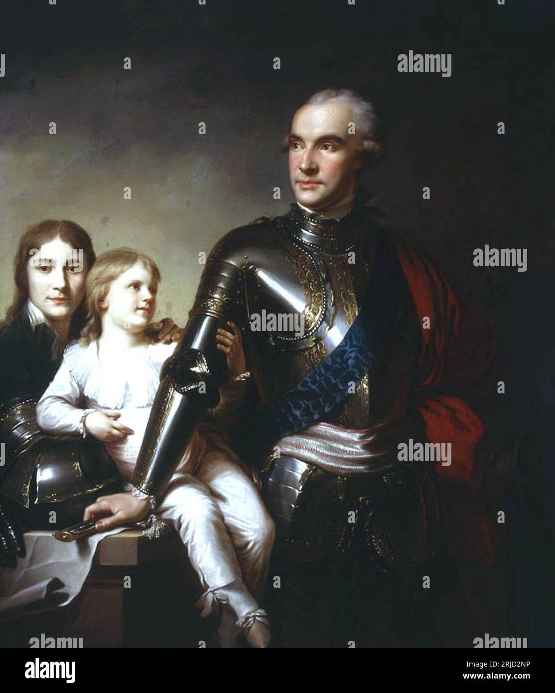 Count Stanislas Potocki and His Two Sons between 1788 and 1790 by ...